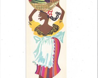 1920s Valentine Greeting Card Art by H. by VictorianWardrobe