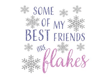 Friends are flakes | Etsy