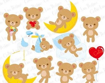 School Monkey Girl Clipart Cute Back to School by CeliaLauDesigns