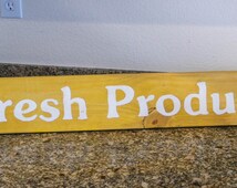 Unique produce signs related items | Etsy