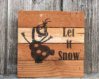 Olaf sign | Etsy
