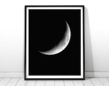 Unique moon design related items | Etsy