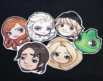 Elsa stickers | Etsy