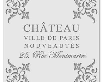 Items similar to Chateau Print 5 x 7 (Inches) on Etsy