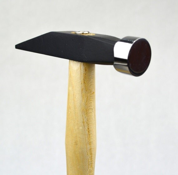 Goldsmith Hammer Flat Head Cross Peen by JewelryTooling on Etsy