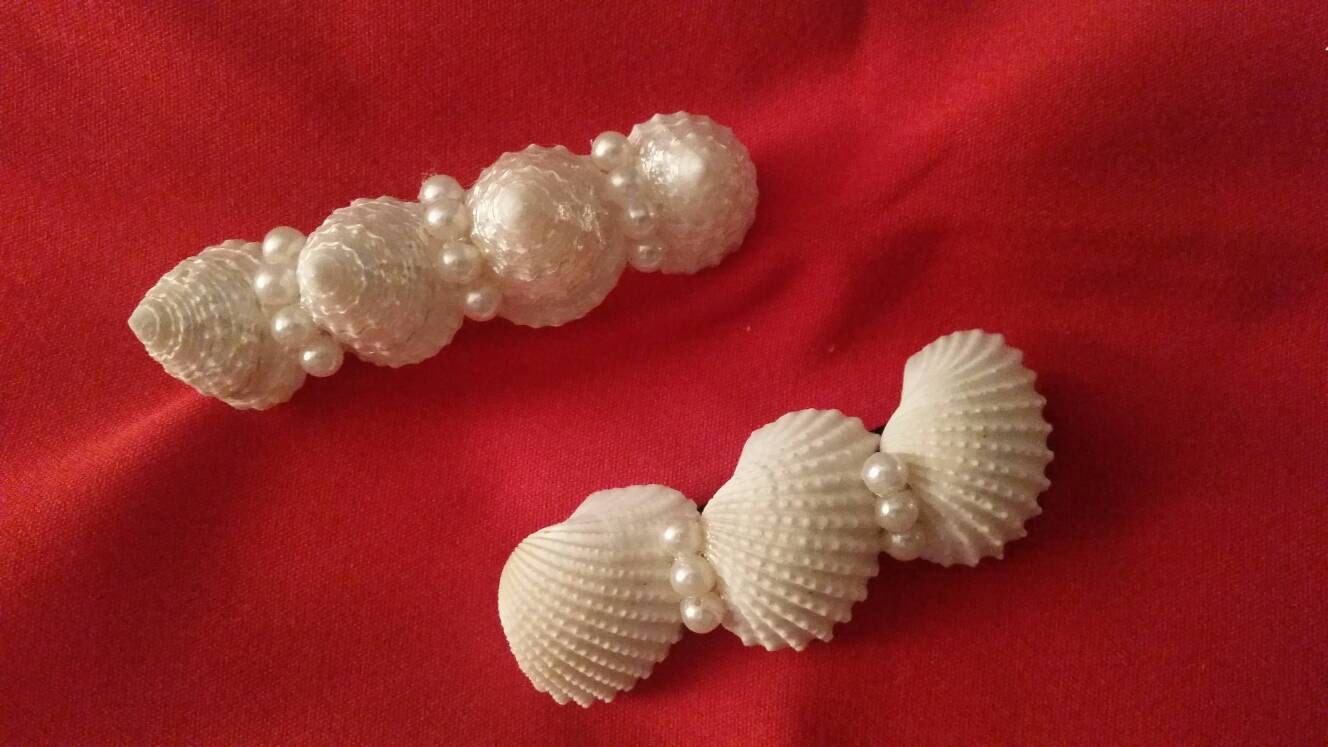 Seashell Hair Clip Coastal Clip Shell Hair Clip Hair