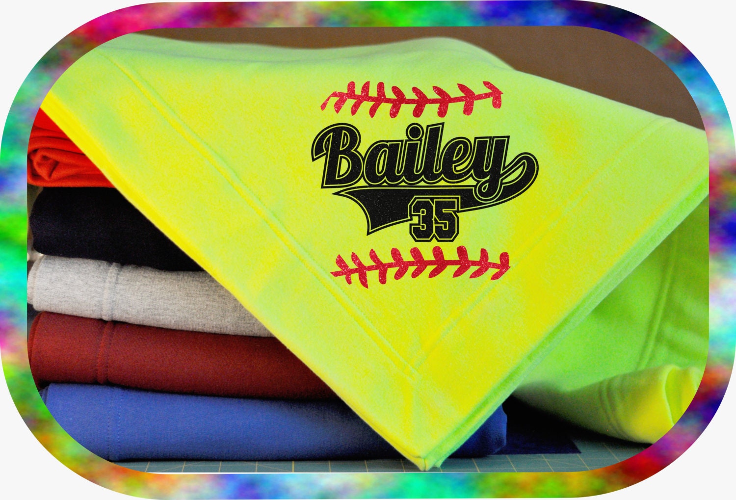 Softball Player Blanket Softball Blanket by SparkleChikOriginals