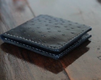 Ostrich wallet | Etsy