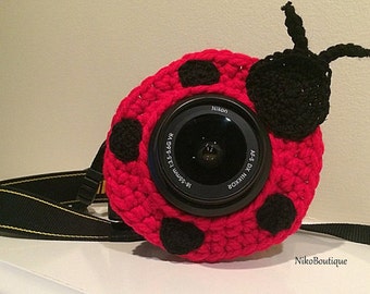 Crochet lion lens critter camera buddies camera lens buddy