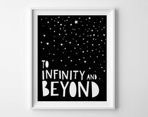 Unique infinity print related items | Etsy