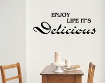 Unique life is delicious related items | Etsy