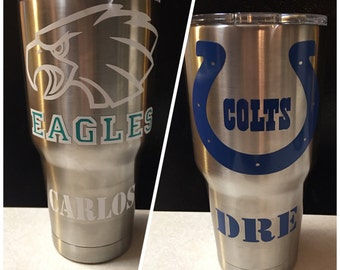 Nfl football yeti | Etsy