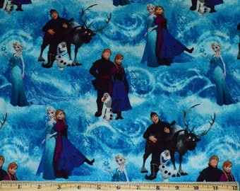 Frozen fabric | Etsy