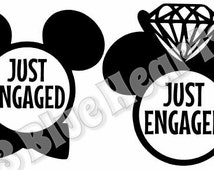 Unique engaged svg related items | Etsy