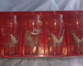 Coca cola glasses | Etsy