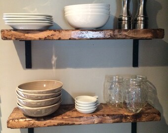 Barn wood shelves | Etsy