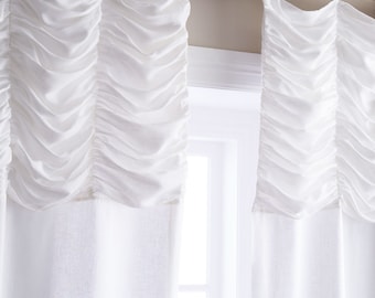 Ruched curtains | Etsy