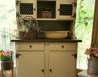 Farmhouse hutch | Etsy