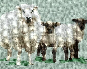 Sheep cross stitch | Etsy
