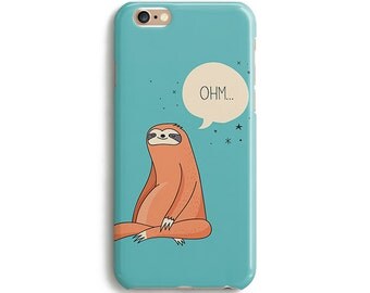 Sloth iphone case | Etsy