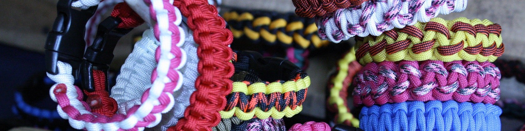 We offer a variety of custom paracord creations. by TheCordHouse