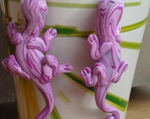 Unique clay snake related items | Etsy