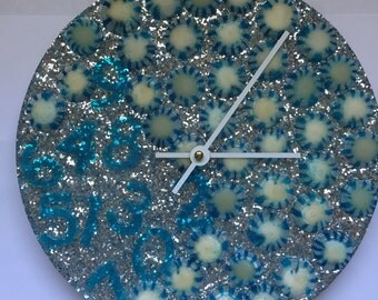 Epoxy clock | Etsy