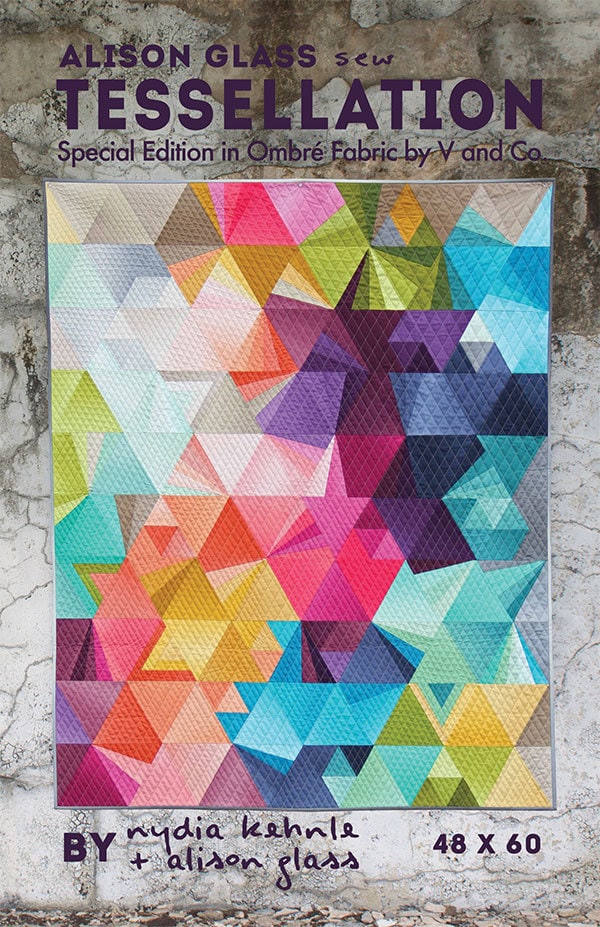 Tessellation quilt Pattern from Alison Glass