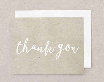 Cursive thank you | Etsy