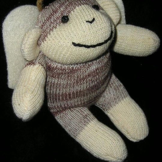 SOCK MONKEY ANGEL by sockmonkeyangel on Etsy