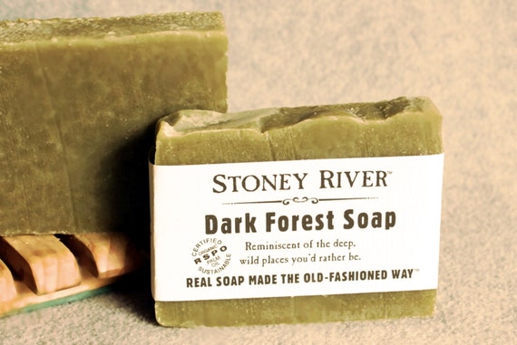 Dark Forest Natural Soap, Handmade Soap, Cold Process Soap, Oily Skin ...