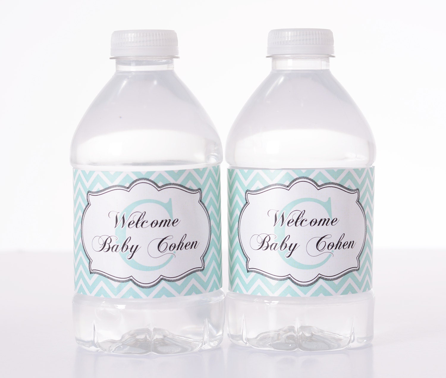 Diy Baby Shower Water Bottle Labels Water Bottle Labels Baby Feet It