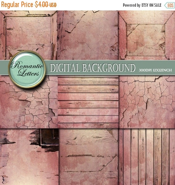 SALE Digital scrapbook paper pack digital by RomanticLetters