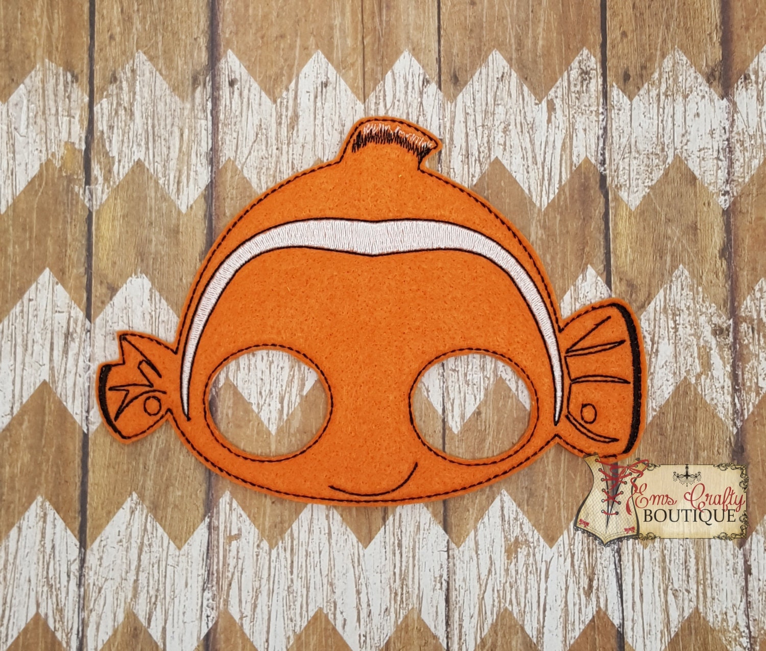 Clown Fish Mask face mask pretend play party favor kids