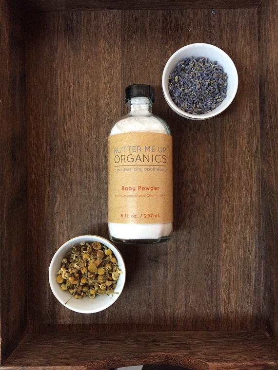 All Natural Talc Free Baby Powder by ButterMeUpOrganics on Etsy