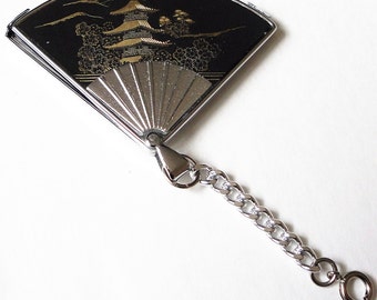 Vintage fan mirror | Etsy