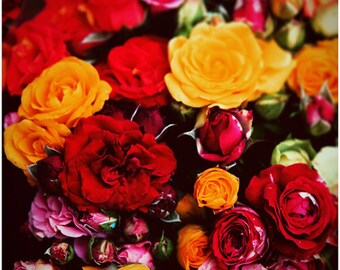 Red rose decor | Etsy