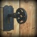 Custom Forged Lock Blacksmith Made Door Lock and Key Hand