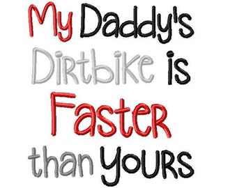 My daddy is faster | Etsy