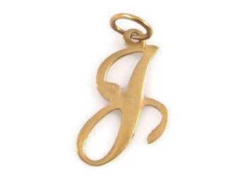 Letter j necklace | Etsy