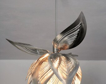 Modern Lamp unusual design ceiling light STEEL by Archerlamps