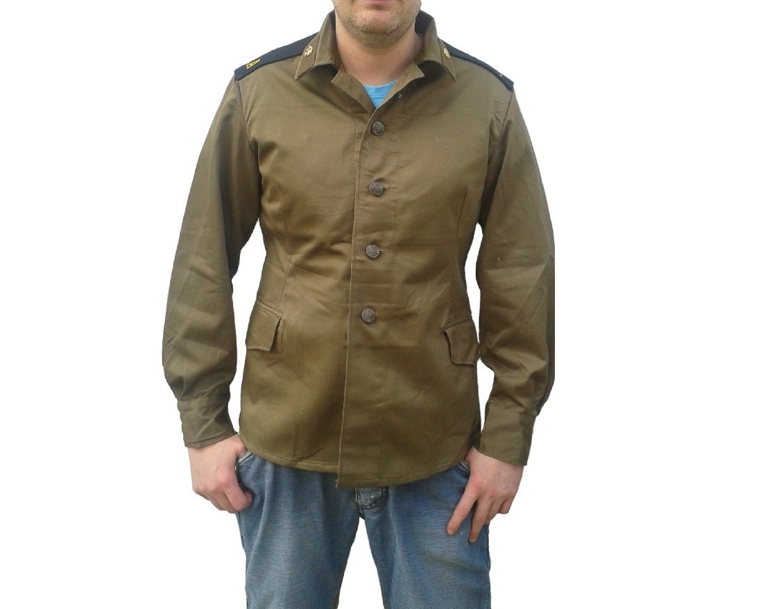 Vintage USSR CCCP soviet field combat jacket hebe M69 army