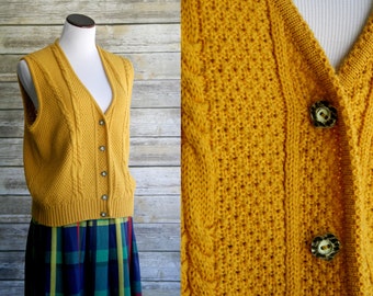 Gold cardigan | Etsy