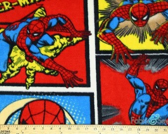 Spiderman fleece | Etsy