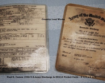 Military discharge | Etsy