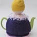 Busty Blonde Tea Cosy Knitting Pattern