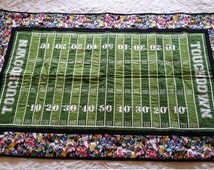 Popular items for football quilts on Etsy