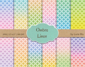 Ombre digital paper Polka dot paper Polka dot digital paper