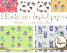 Popular items for cherry blueberry on Etsy