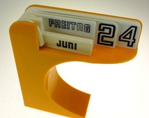 Unique retro calendar related items | Etsy